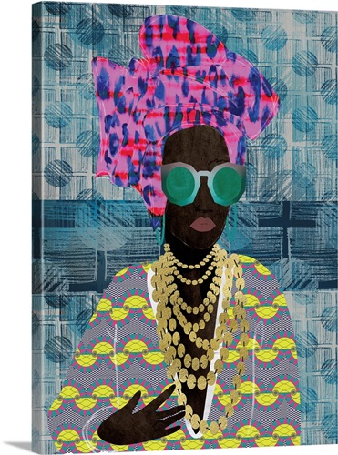 Modern Afro Pop Queen | Great Big Canvas