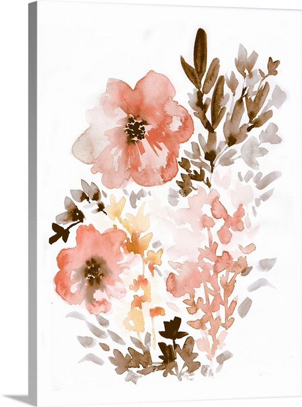 Muted Poppies | Great Big Canvas