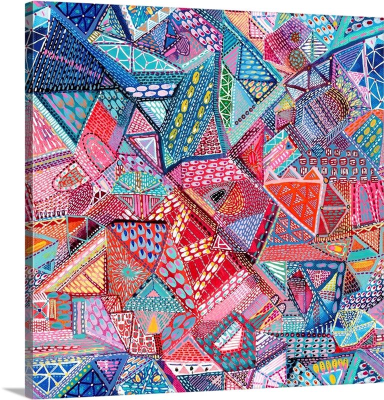 Patchwork Great Big Canvas