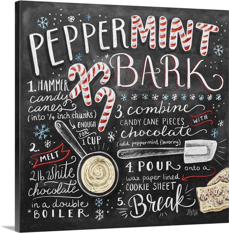 Peppermind Bark | Great Big Canvas