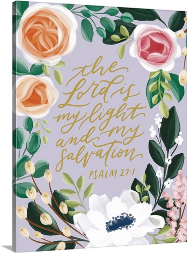 Psalm 27:1 | Great Big Canvas