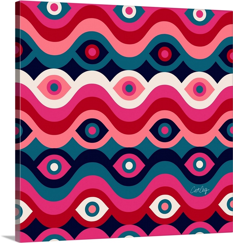 Psychedelic Eye Melt | Great Big Canvas