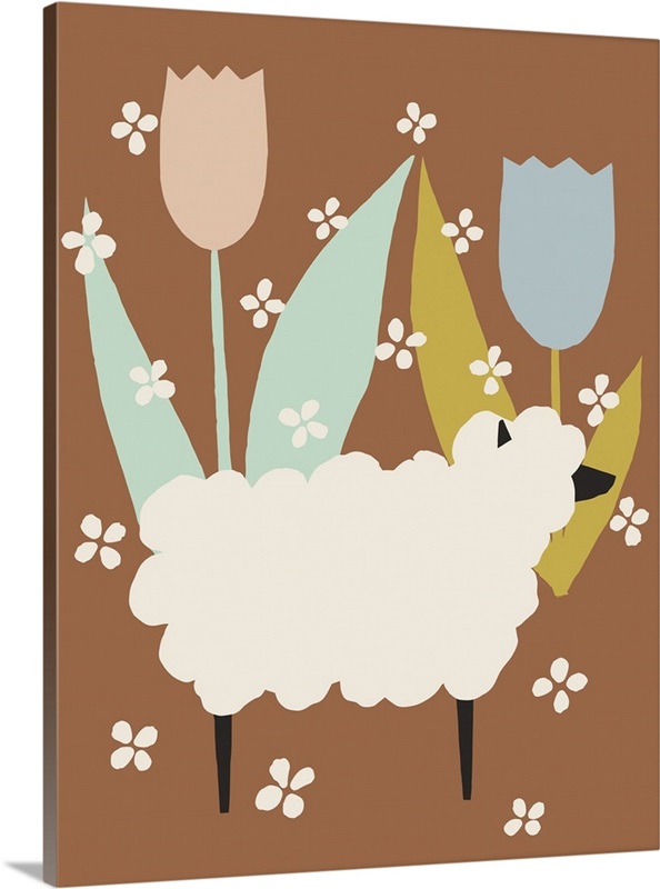 Spring Sheep | Great Big Canvas