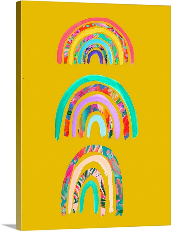 Three Rainbows | Great Big Canvas