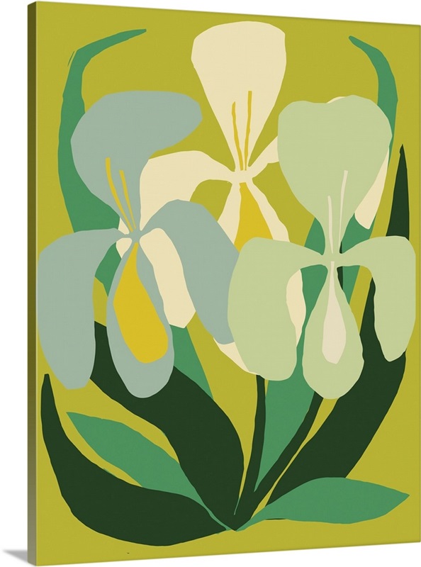 Triple Iris | Great Big Canvas