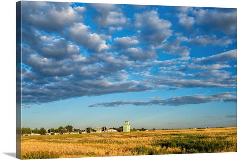 Canada, Alberta, Stavely, Prairie Landscape | Great Big Canvas