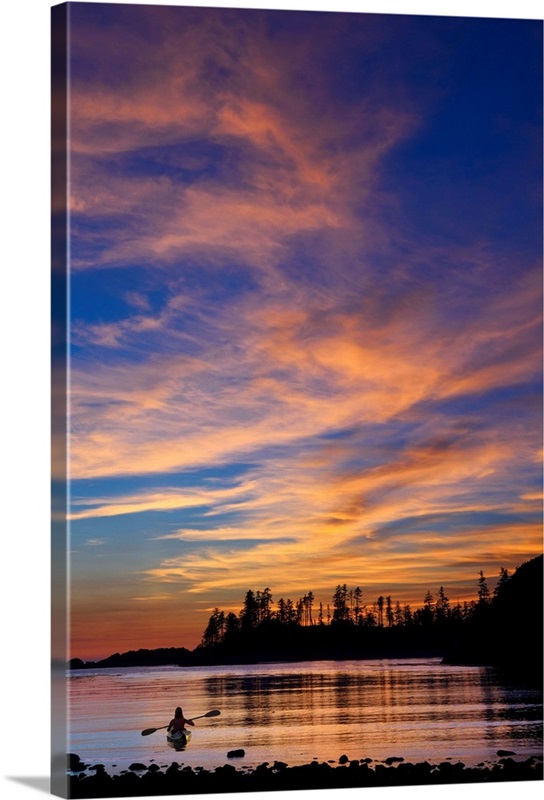 Canada, British Columbia Vancouver Island, Ucluelet, West Coast, kayak ...