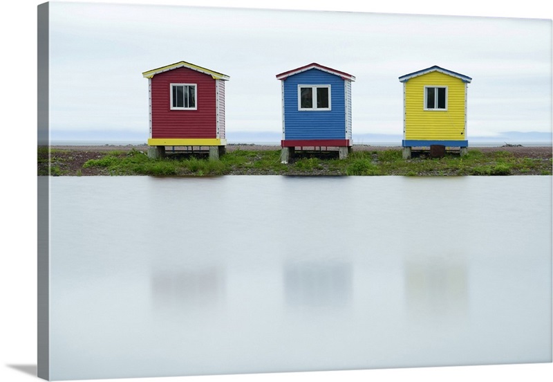 Canada, Maritimes, Newfoundland, Cavendish, Sheds | Great Big Canvas
