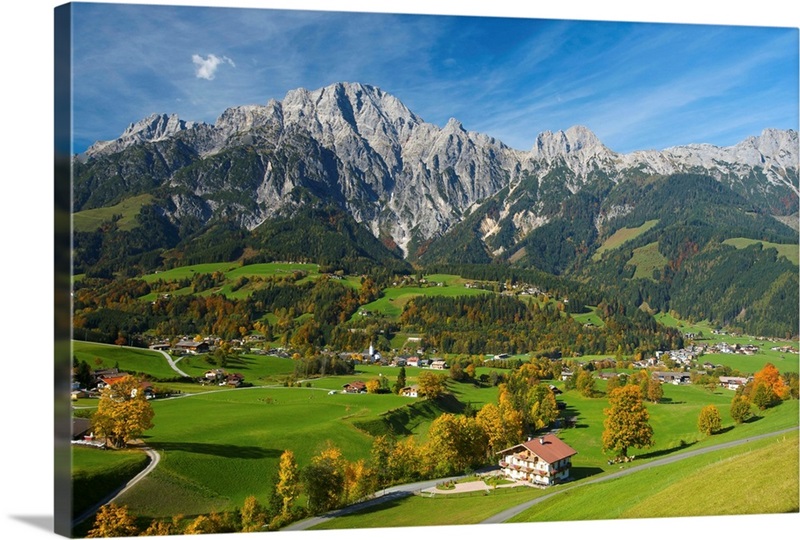 Leogang in Pinzgau, Salzburger Land, Austria | Great Big Canvas