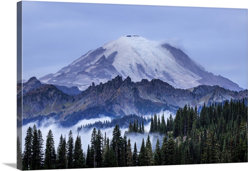 Mount Rainier, Mount Rainier National Park, Washington | Great Big Canvas