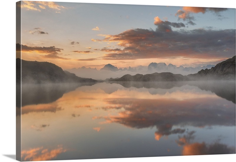 Nero Lake, Brenta Dolomites, Nambrone Valley, Trentino-Alto Adige ...