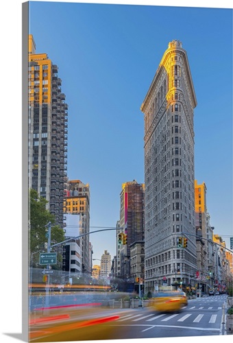 New York, Manhattan, Midtown, The Flatiron Building | Great Big Canvas