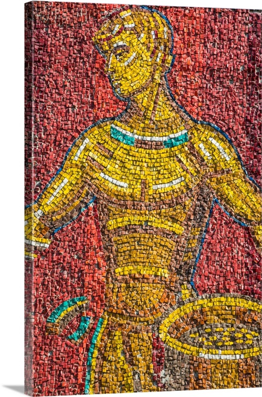 Soviet Wall Mural On Apartment Building In Minsk, Belarus Wall Art ...