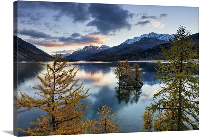 Switzerland, Canton Graubunden, Engadin | Great Big Canvas
