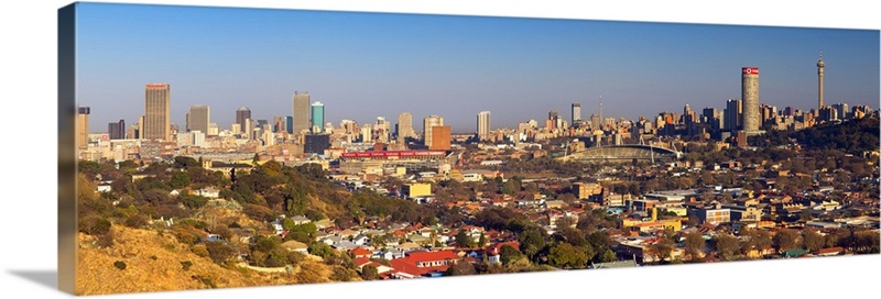 View of skyline, Johannesburg, Gauteng, South Africa | Great Big Canvas
