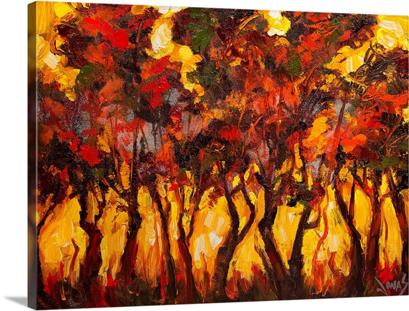 Dancing Trees III | Great Big Canvas