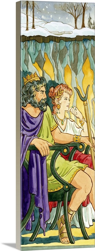 Hades (Greek), Pluto (Roman), mythology | Great Big Canvas