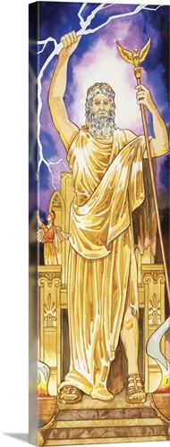 Zeus (Greek), Jupiter (Roman), mythology | Great Big Canvas