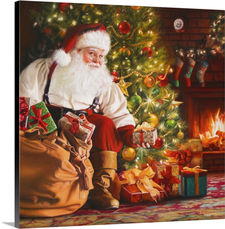 Santa's Delivery | Great Big Canvas