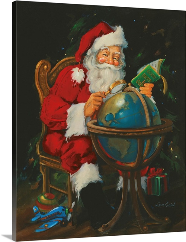Santa's World | Great Big Canvas
