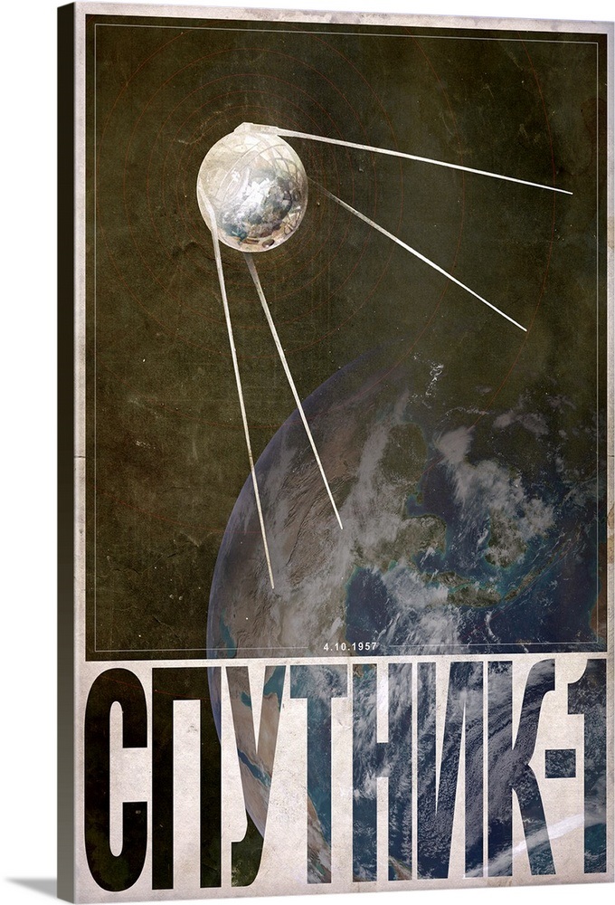 Sputnik Wall Art, Canvas Prints, Framed Prints, Wall Peels | Great Big ...