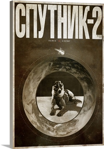 Sputnik 2 | Great Big Canvas