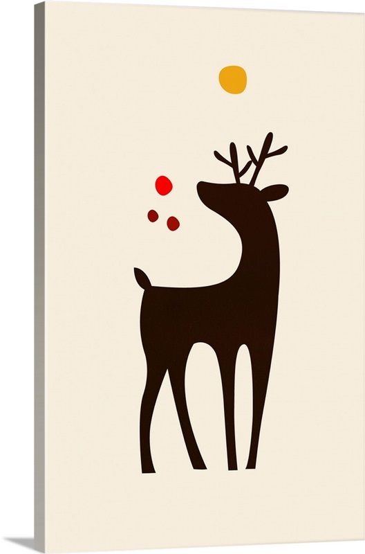 Rudolph Searching For His Nose | Great Big Canvas