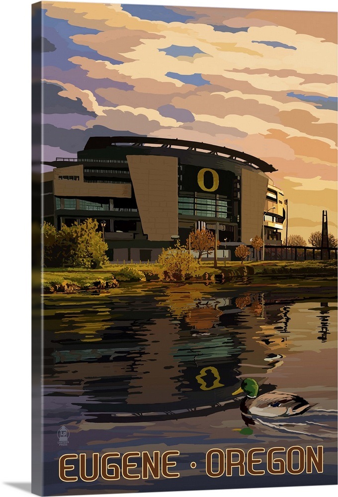 Autzen Stadium, Eugene, Oregon Wall Art, Canvas Prints, Framed Prints ...