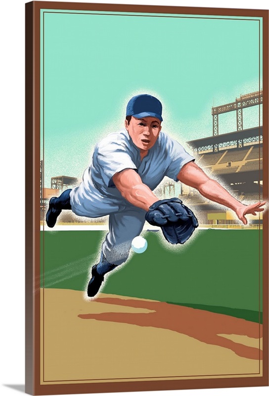 Baseball, Shortstop | Great Big Canvas