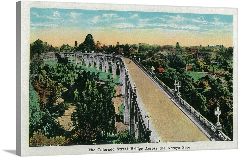 Colorado Street Bridge Across the Arroyo Seco, Pasadena, CA | Great Big ...