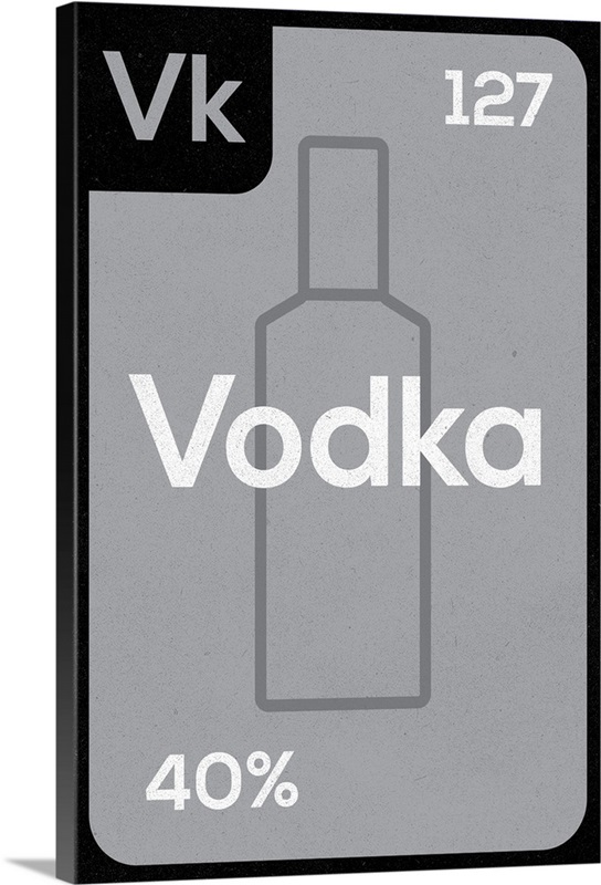 Periodic Drinks - Vodka | Great Big Canvas