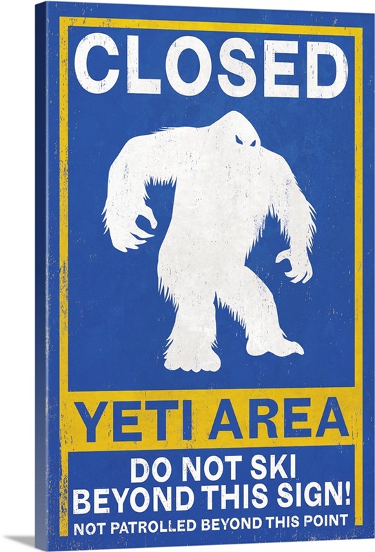 Yeti | Great Big Canvas