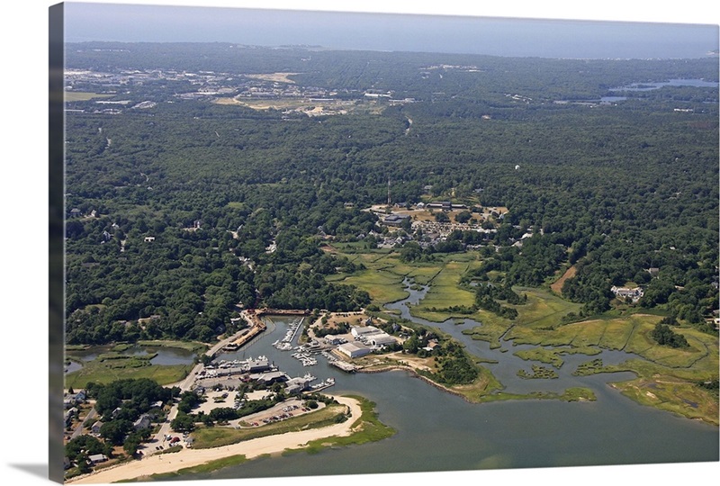 Barnstable, Cape Cod - Aerial Photograph | Great Big Canvas