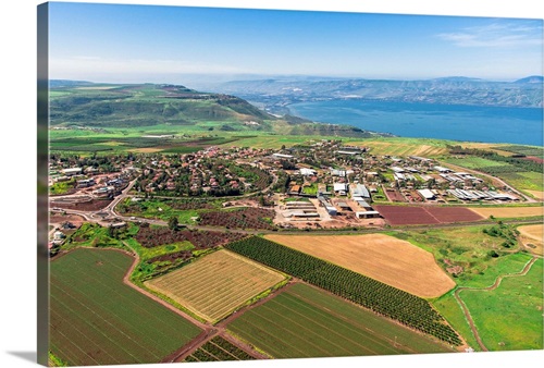 Bnei Yehuda, Golan Heights - Aerial Photograph | Great Big Canvas