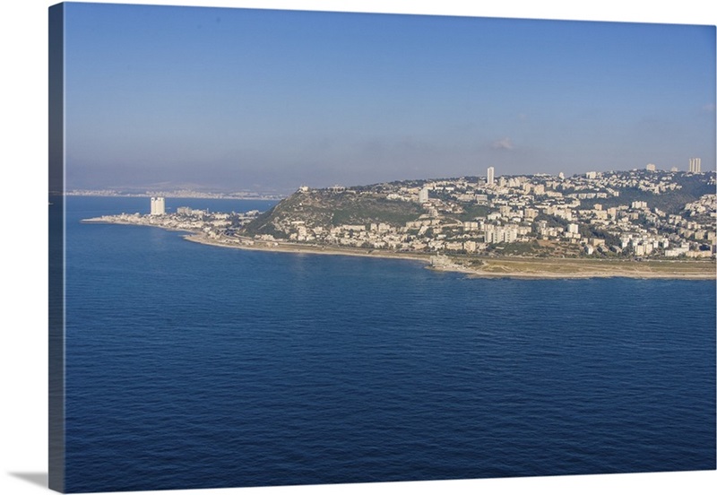 Haifa, Israel - Aerial Photograph | Great Big Canvas