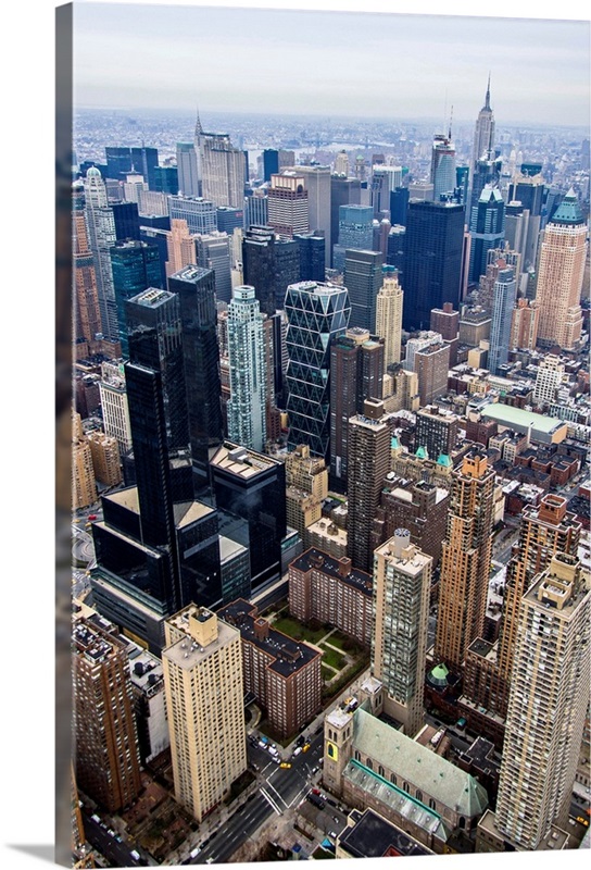 Hearst Tower, New York City - Aerial Photograph | Great Big Canvas