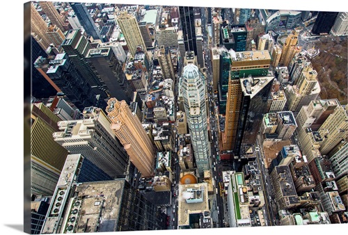 Midtown, Manhattan, New York City - Aerial Photograph | Great Big Canvas