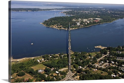 Mount Hope Bridge, Bristol - Aerial Photograph | Great Big Canvas