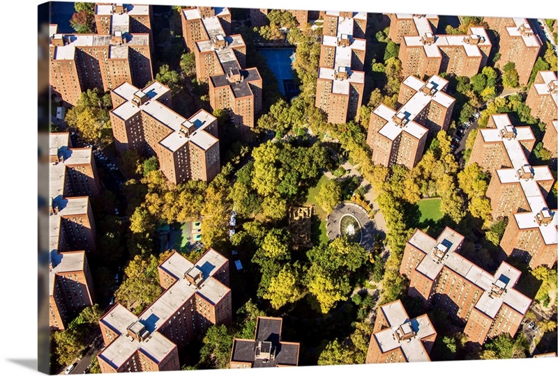 Stuyvesant Town, New York City - Aerial Photograph | Great Big Canvas