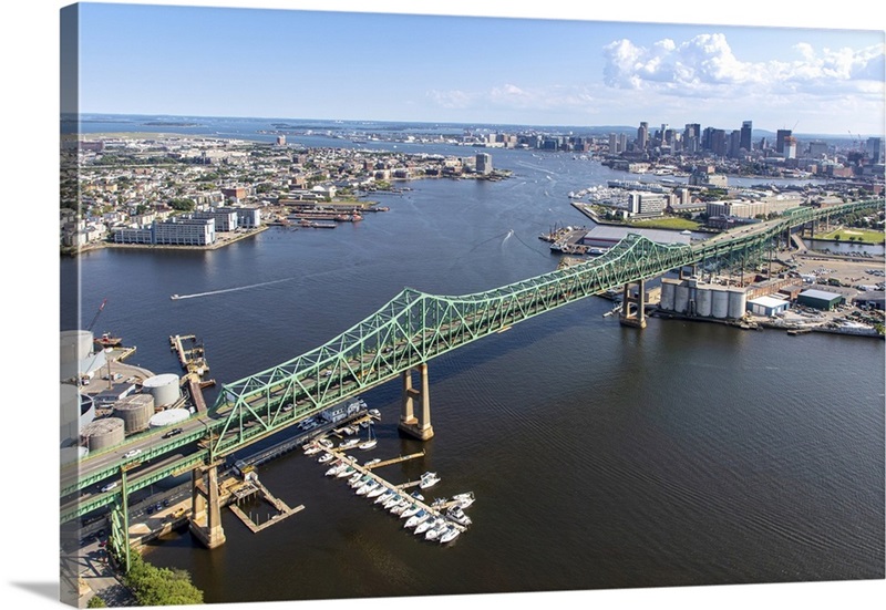 Tobin Bridge Boston, MA | Great Big Canvas