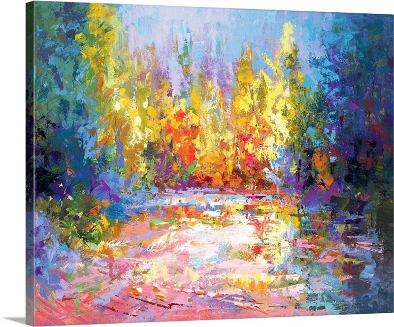 Abstract Fall Landscape | Great Big Canvas