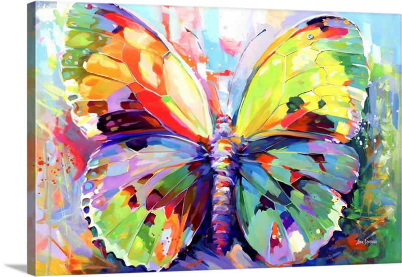Colorful Butterfly | Great Big Canvas