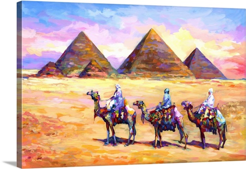 Pyramids Of Giza, Egypt Wall Art, Canvas Prints, Framed Prints, Wall ...