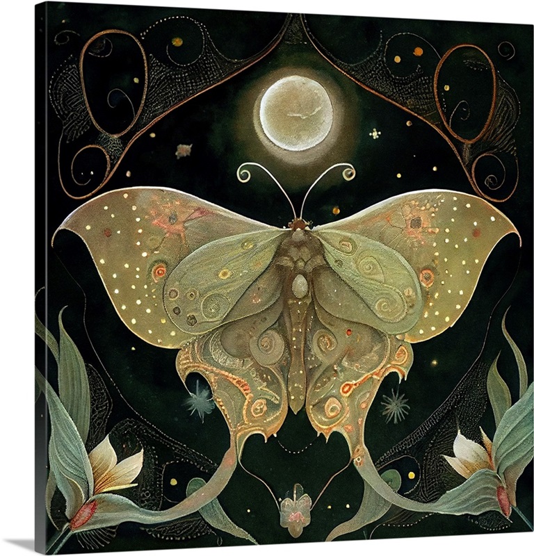 Luna Moth 1 | Great Big Canvas