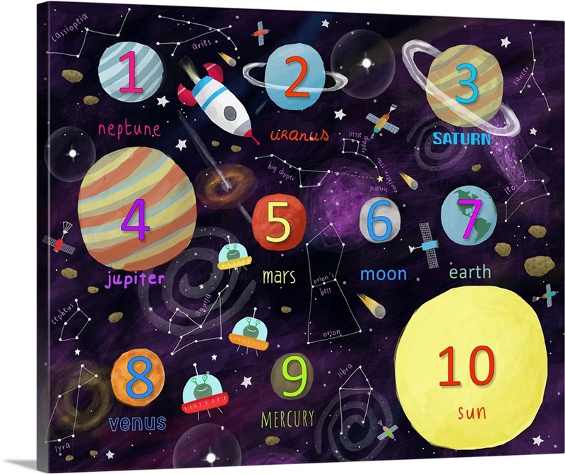 Space Counting | Great Big Canvas
