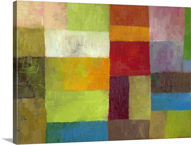 Abstract Color Panels IV | Great Big Canvas