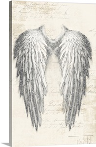 Angel wings II Wall Art, Canvas Prints, Framed Prints, Wall Peels ...