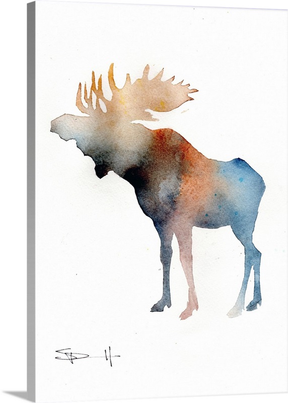 Blue Moose | Great Big Canvas