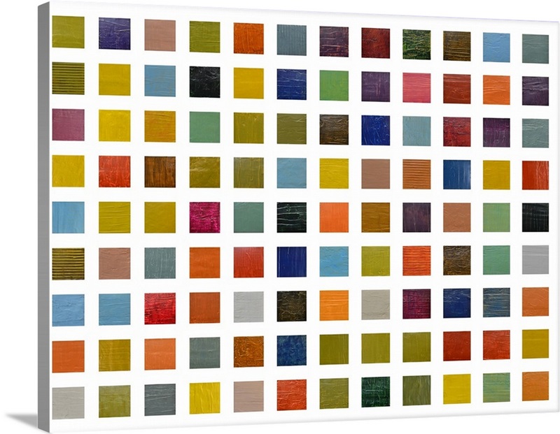 Collage Color Study IV | Great Big Canvas