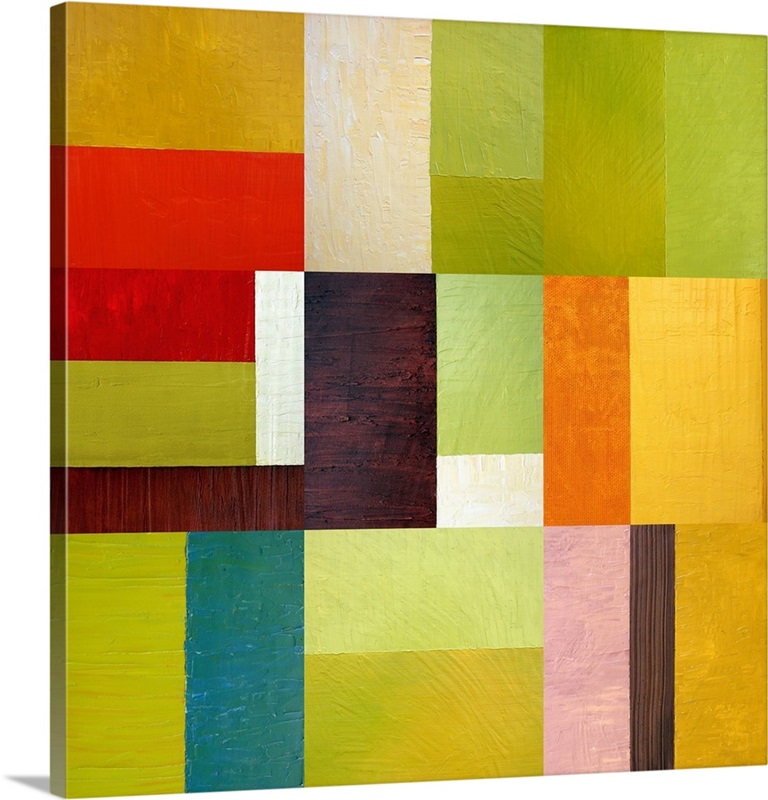 Color Study Abstract 10.0.0 | Great Big Canvas